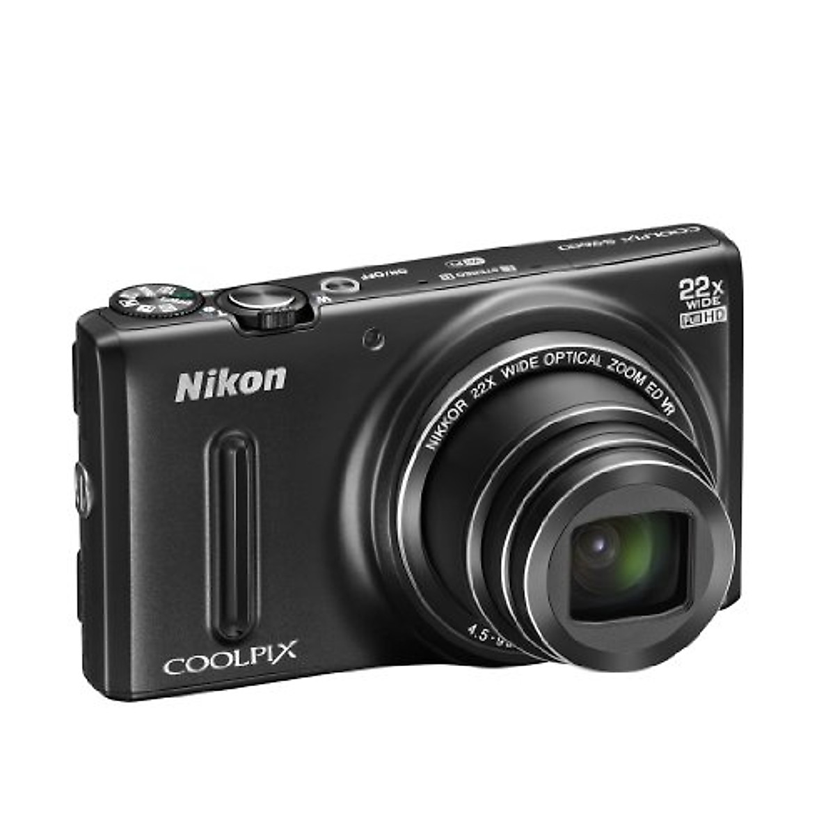 Nikon COOLPIX S9600 16MP WiFi Camera w/ 22x Optical Zoom (Black) (Discontinued by Manufacturer)