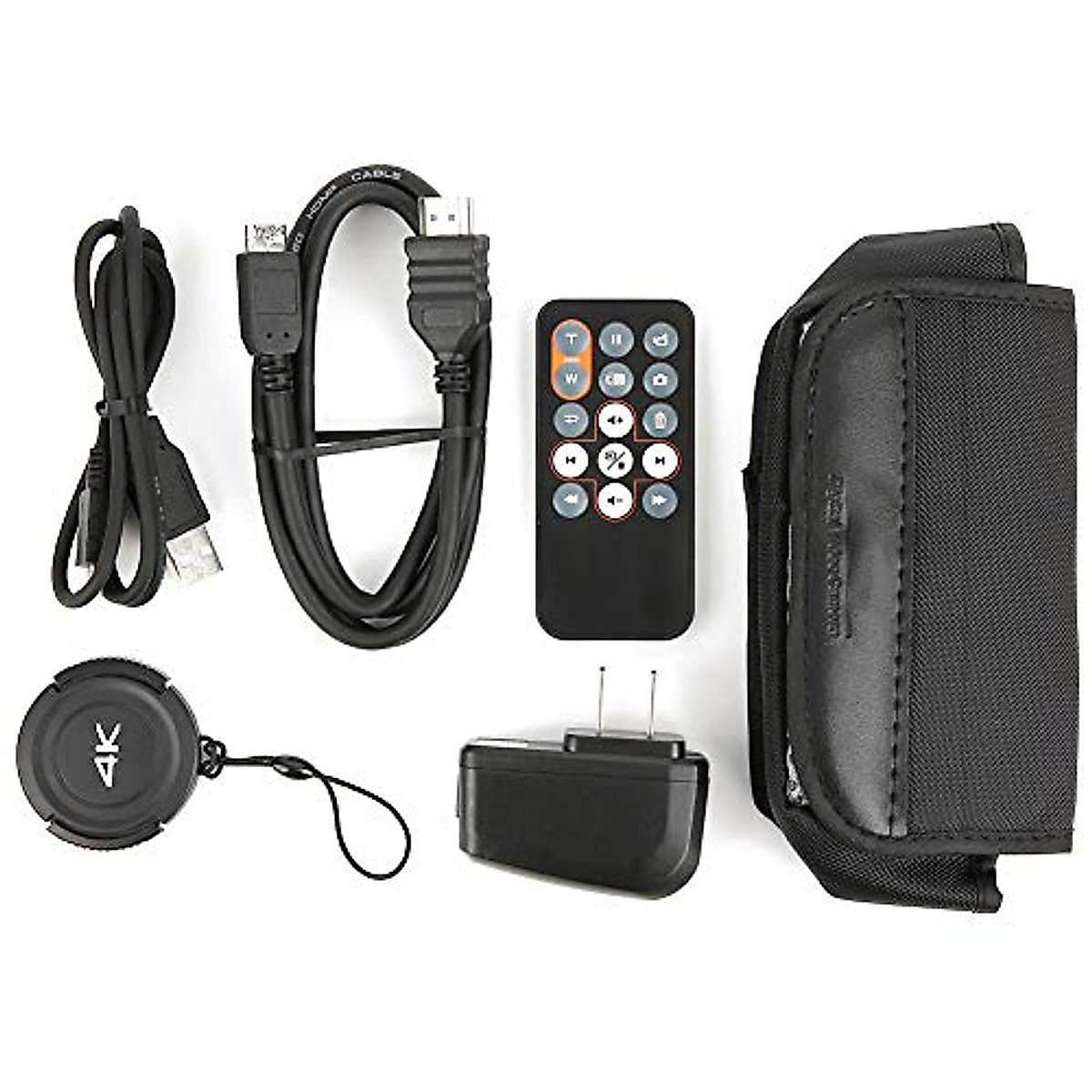 Oumij1 Digital Video Camera 3IN High Definition 4K Video Camera 16X Zoom Handheld DV IR Infrared Night Viewing Digital Home Travel Conference Live (US Plug 100‑240V)