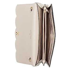 Kate Spade New York Gemma Wallet on a Chain Shoulder Bag (Parchment)