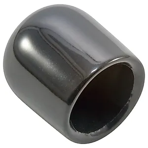 Caplugs VC-125-8 VC Series – Plastic Round Cap 1000 Pack, Black Vinyl, 0.125" W x 0.5" L Protective Closures, Thread Protectors, Dust and Moisture Seals, Masking, Plating, Color Coding (99190058)