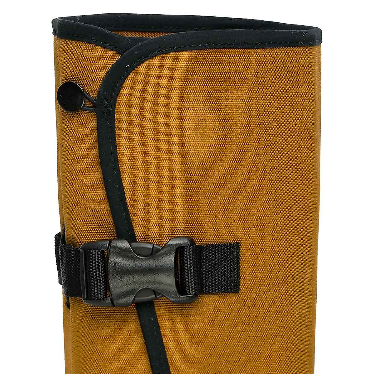 SCENTBLOCKER Snake Gaiters – Snake Bite Protection for Hunting, Hiking, Camping, Work for Men and Women (Buckskin, Regular)