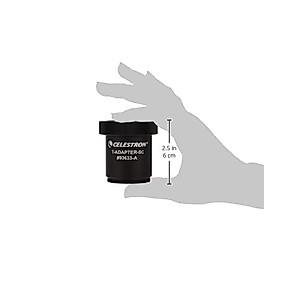Celestron T-Adapter with SCT 5, 6, 8 with 9.25, 11, 14, Black (93633-A)