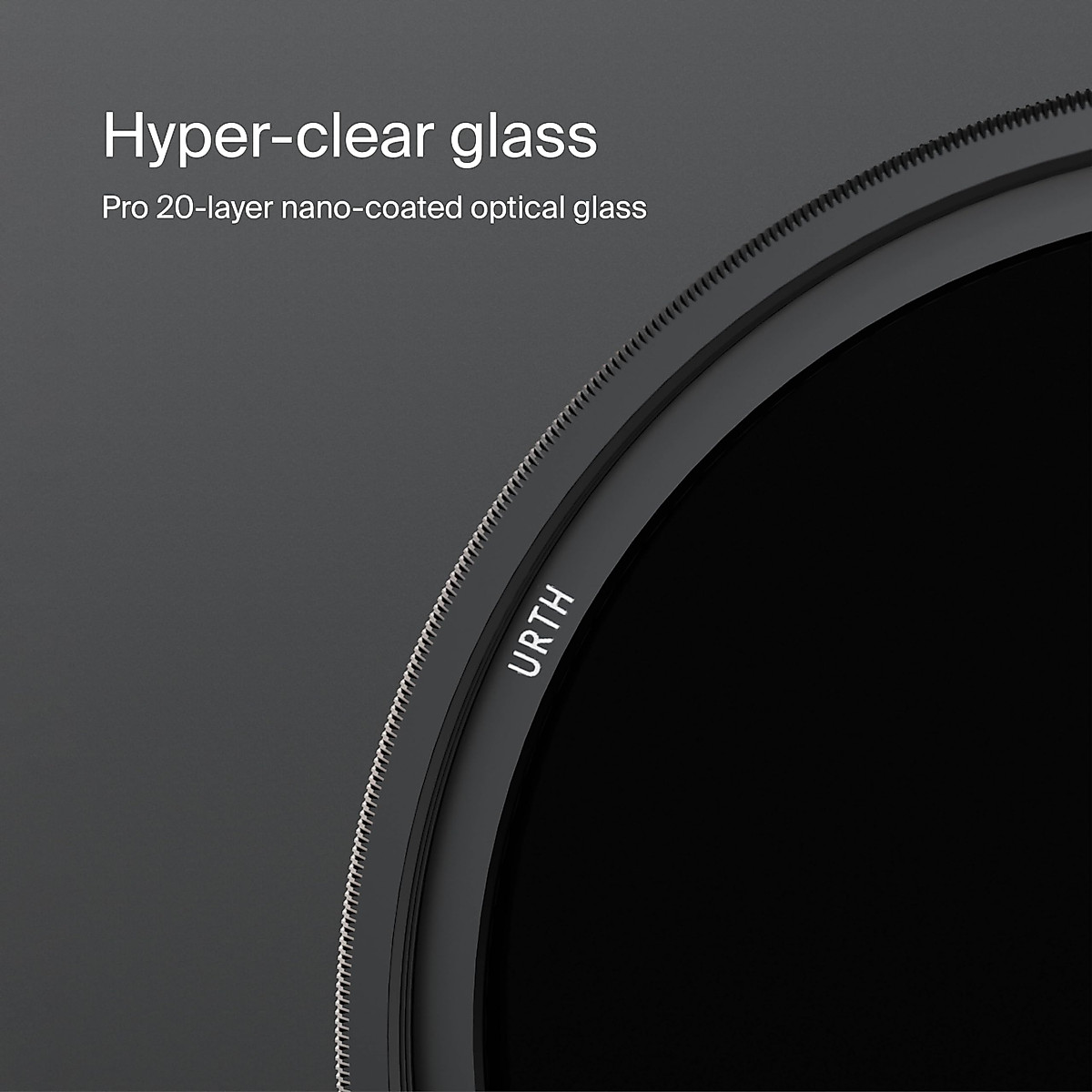 Urth 82mm ND2-400 Variable ND Lens Filter - 1-8.6 Stop Range, Ultra-Slim 20-Layer Nano-Coated Neutral Density Filter for Cameras