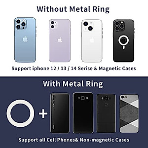 Wonarby Magnetic Phone Holder for Car - Tesla Model 3/X/Y/S Accessories Phone Mount - Magsafe Compatible with iPhone 12/13/14 and Samsung Cell Phones Car Holder