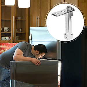 Metal Hinges 1pc Refrigerator Door Hinge Door Pivot Hinges Refrigerator Hinge zinc Alloy Hinges Door Hinges Spring Hinge s Freezer Door Hinge top Door Metal