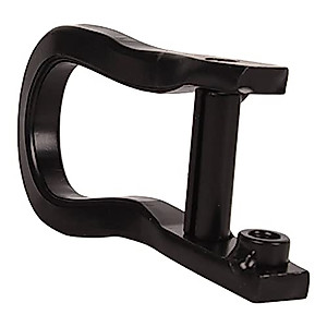 EGOESWELL 84072463 Tow Hooks with Mounting Bolts Black Color Left Right Front Lower Side New 2PCS