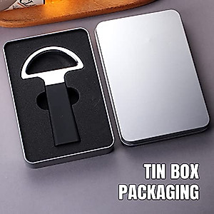 Ah-So Wine Opener Old Fashion Two-Prong Cork Puller Corkscrew Luxury Stainless Steel Wine Bottle Opener