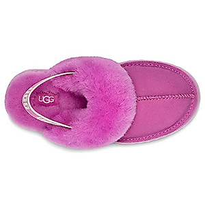 UGG Girls K FUNKETTE Slipper, Purple Ruby, 5 Big Kid