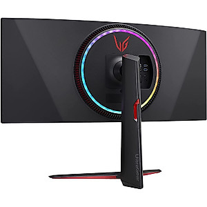 LG 34GP950G-B 34" Ultragear QHD (3440 x 1440) Nano IPS Curved Gaming Monitor - (Renewed)