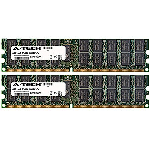 A-Tech 16GB Kit (2x8GB) RAM for Acer Altos Series G5450 | DDR2 667MHz PC2-5300 ECC RDIMM Registered DIMM 240-Pin 1.8V Server Memory Upgrade Modules