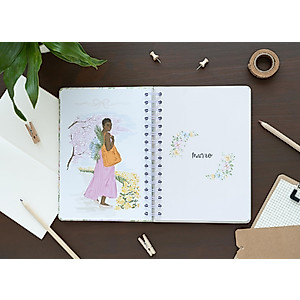 Grupo Erik Ana Marin Diary 2023-2024 | Back To School 12 Months Academic Diary 2023-2024 Week To View A5 | August 2023 - July 2024 | Mid Year Diary 2023-2024 With Stickers | Cute Gifts