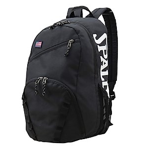 Spalding 50-003BK Basketball Backpack Backpack Case Half Day Black 50-003BK