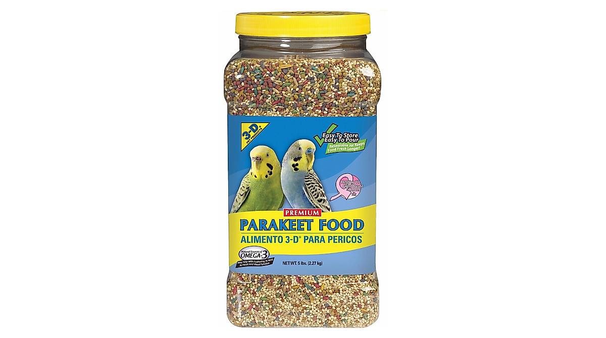 Premium Parakeet Food - Nutritious 5lb Gourmet Blend | Pet D
