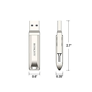 Flash Drive USB Type C Both 3.2 Tech - 2 in 1 Dual Drive Memory Stick High Speed OTG for Android Smartphone Computer, MacBook, Chromebook Pixel - 32GB
