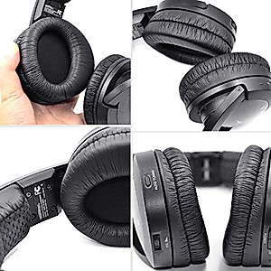 RF970 Ear Pads - Replacement 2 Pairs Ear Cushion Compatible with Sony MDR-RF985R RF 985RK 865R RF860 RF985R RF925 RF970 Headphones