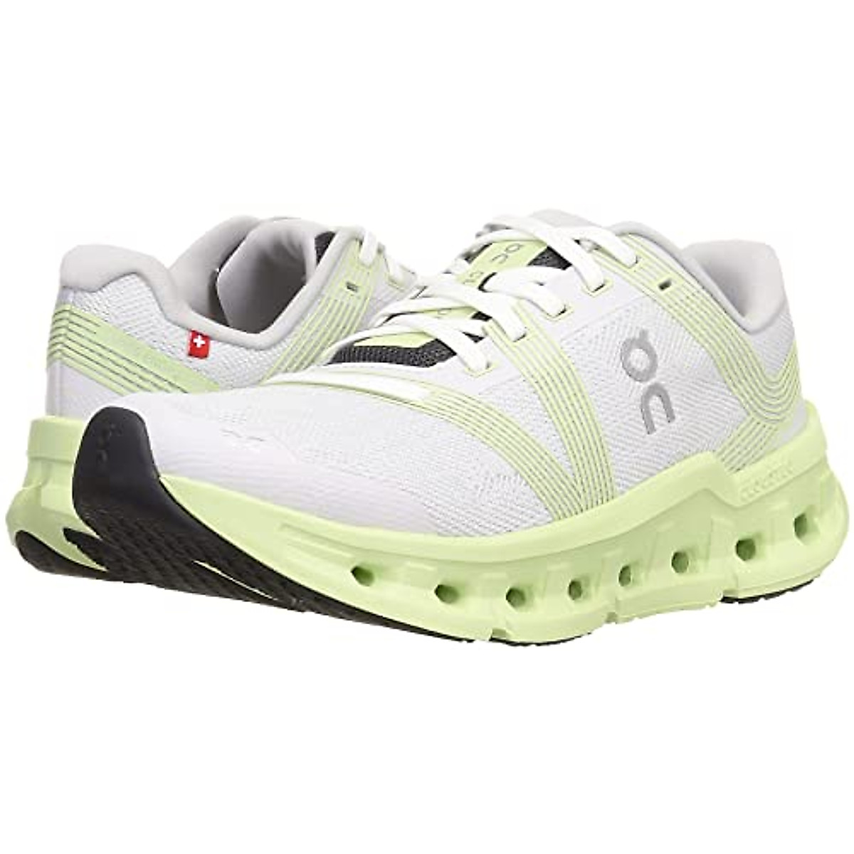 On Running Women's Cloudgo Sneakers (White - Meadow, us_Footwear_Size_System, Adult, Women, Numeric, Medium, Numeric_9)