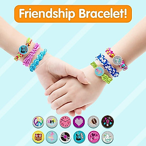 VERTOY Friendship Bracelet Kit and Pop Beads Jewelry Making Kit for Girls, STEM Arts and Crafts Toys for 3-10 Year Old Girls, Best Birthday Gifts for Girls and Toddlers, Value 2 Packs