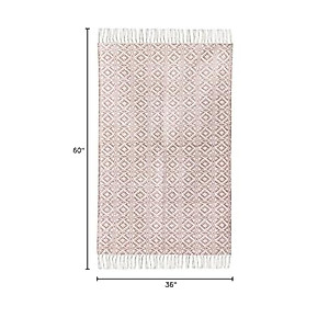 Elk Lighting 969171 Pillow/Rug/Textile/Pouf, Pink