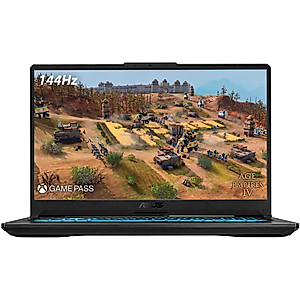 Asus TUF 17.3" 144Hz FHD Gaming Laptop | 11th Generation Core i5-11260H | NVIDIA GeForce RTX 3050 | Backlit Keyboard | Windows 10 | Grey | with USB3.0 HUB Bundled (8GB DDR4 | 512GBSSD | USB3.0 HUB)