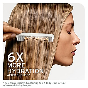 Biolage Hydra Source Conditioning Balm | Hydrates, Nourishes & Detangles Dry Damaged Hair | Moisturizing | Sulfate-Free | For Medium To Coarse Hair | Deep Conditioning | 1.7 Fl. Oz