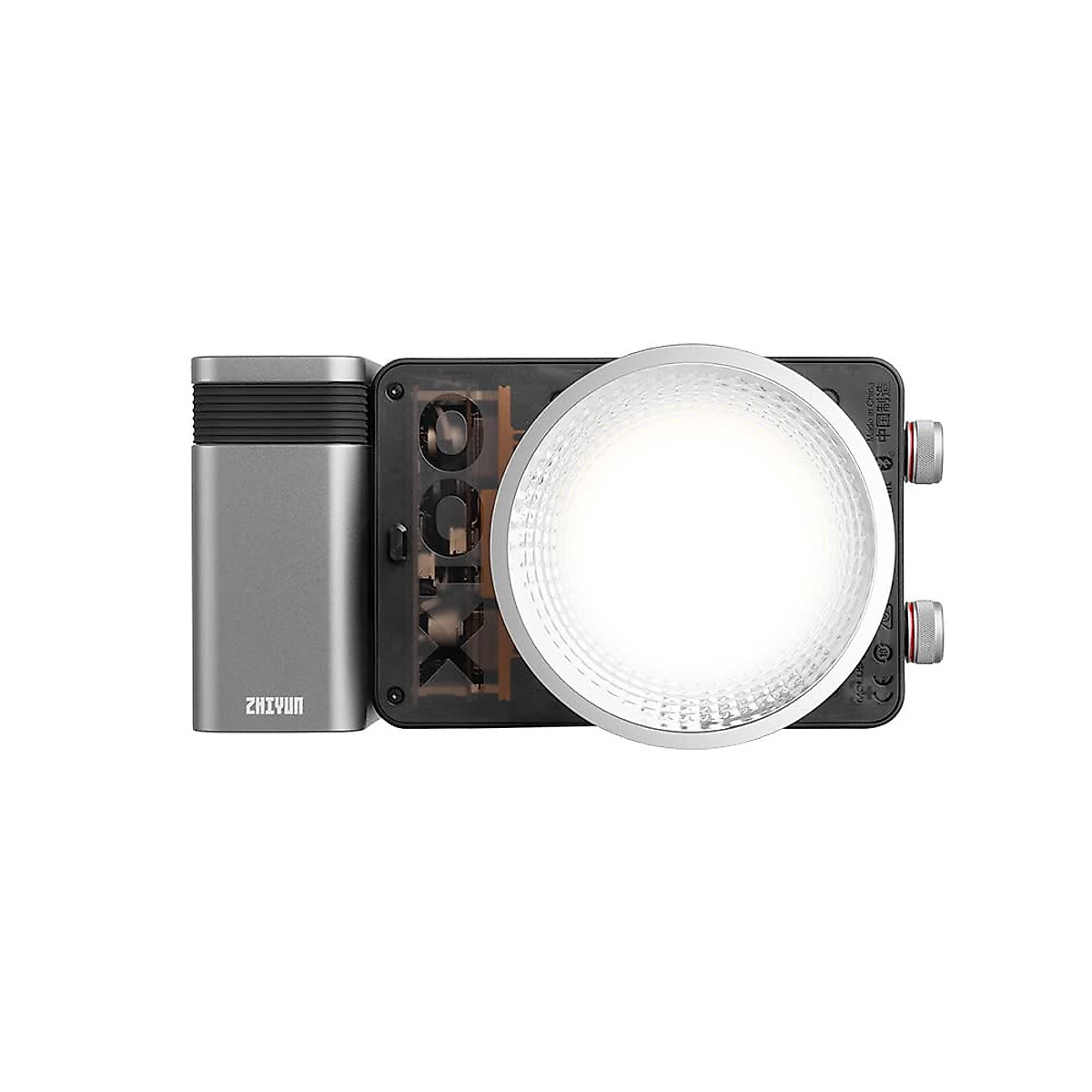 Zhiyun MOLUS X100 LED Video Light,Portable 100W 2700K-6500K CRI 95+ TLCI 97+ with Bluetooth App Brightness Control,PRO