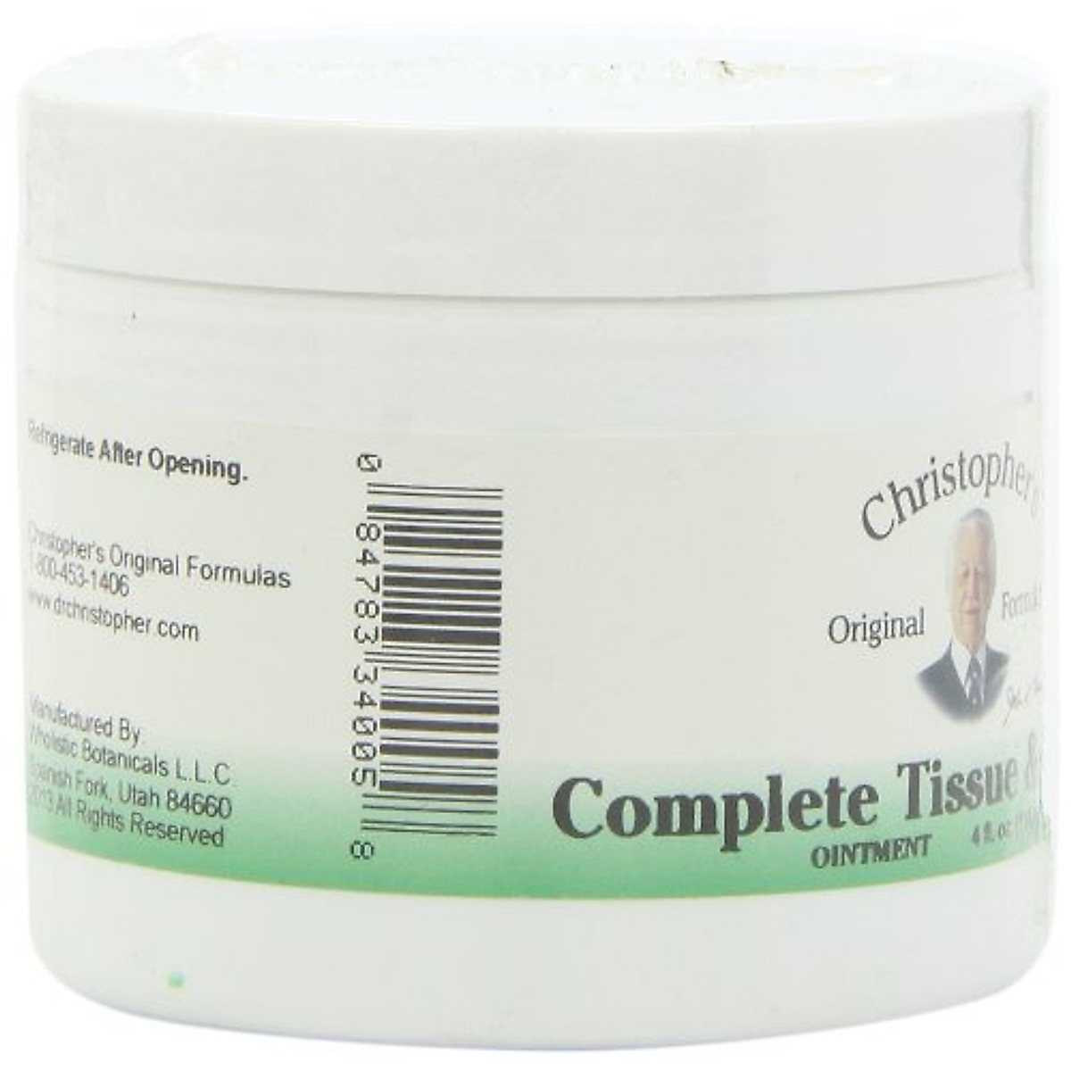 Dr Christopher's Formula Complete Tissue and Bone Ointment, 4 Ounce