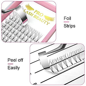 Premade Fans Eyelash Extensions 4D 6D 8D Short Stem Premade Volume Eyelash Extensions .07 .10 C D Curl Pre made Lash Fans 9 to 20 mm Volume Lash Extensions (4D-D-0.10,13mm)