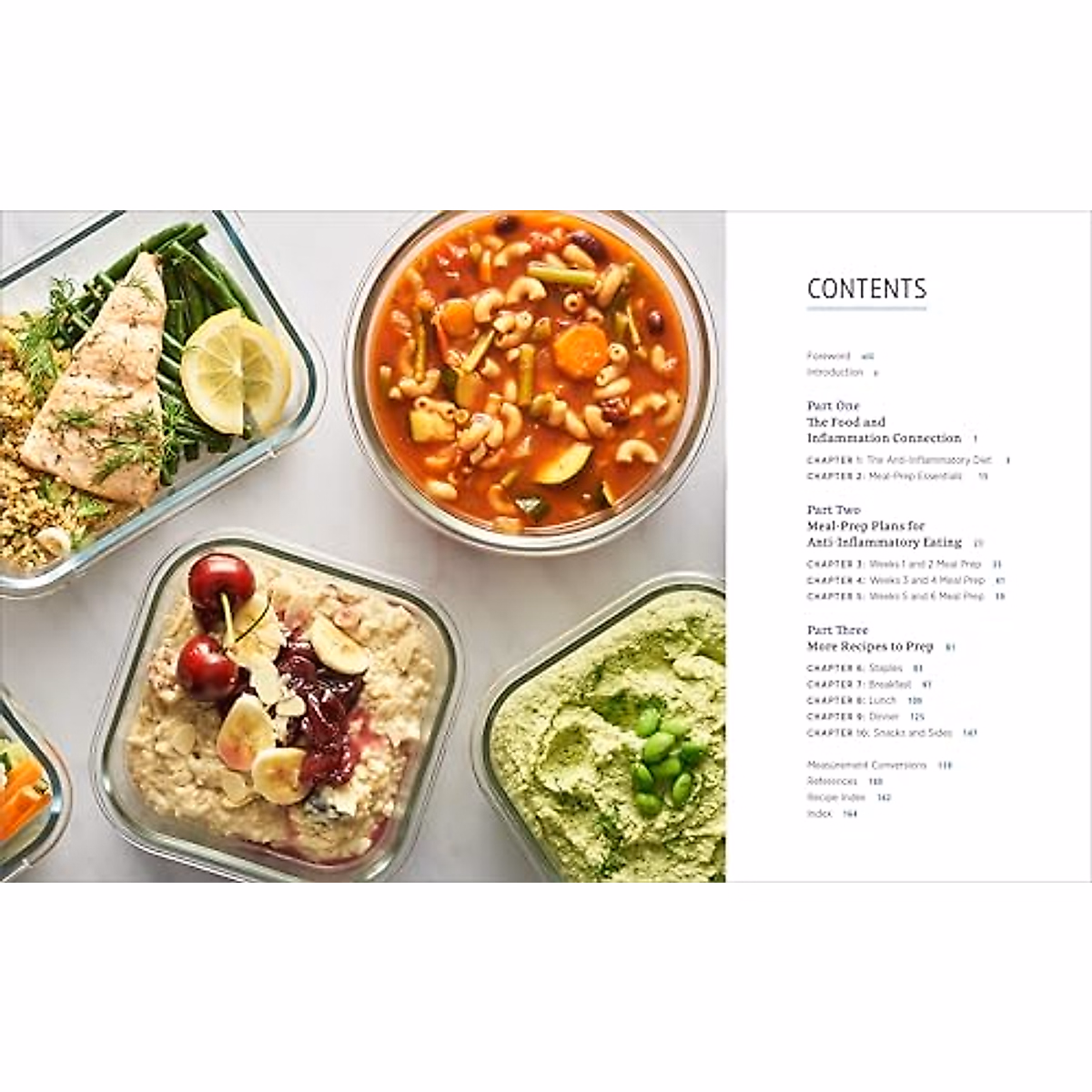 Anti-Inflammatory Diet Meal Prep: 6 Weekly Plans and 80+ Recipes to Simplify Your Healing
