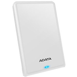 ADATA TECHNOLOGY ADATA 2TB HV620S Slim External Hard Drive 2.5" USB 3.1 11.5mm Thick White