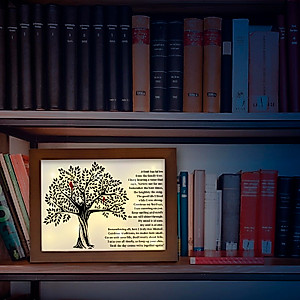 Sympathy Gift in Heaven LED Memorial Shadow Boxes, Memorial Gifts for Loss of Loved One, Bereavement Gifts Condolences Gifts for Loss of Mother Father Cousin Grandparents Friend