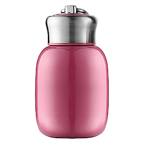 Stainless Steel Thermal Cup Vacuum Mug and Insulated Double for Camping, Keeps Drinks (Pink) (Color : Rose)
