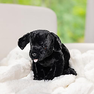 Melissa & Doug Benson Black Lab - Stuffed Animal Puppy Dog - Extra Large, Plush, Black Dog For Ages 3+