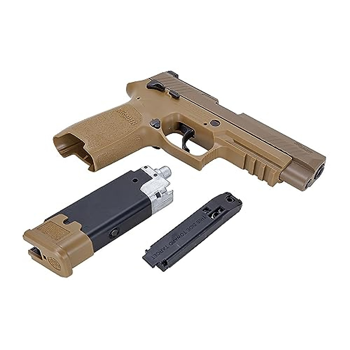 Sig Sauer P320 M17 CO2-Powered .177 Cal Semi-Automatic Air Pistol with 20rd Pellet Magazine Included