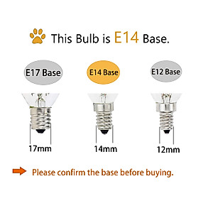 Lamsky E14 LED Filament Candle Shape Light Bulb,E14 European Base Bulb,Daylight 6000K 600LM 60W Equivalent,C35 Clear Glass Torpedo Shape Bullet Top,No-Dimmable (4-Pack)