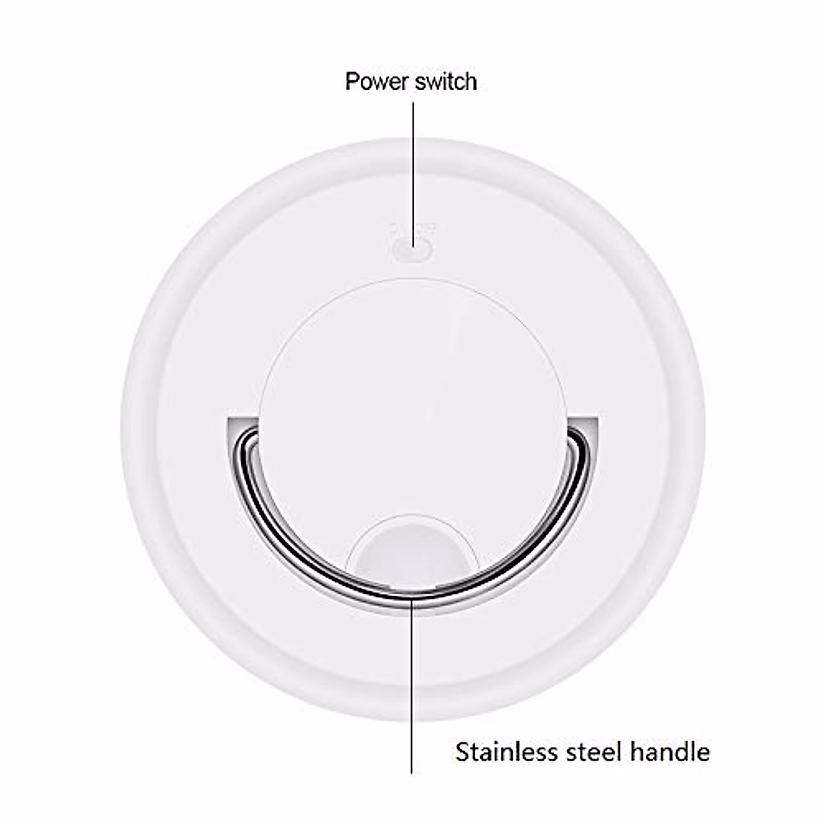 Portable Touch Bedside Nursery Lamp, Night Light,Rechargeable Camping Light, Dimmable Warm Light RGB Color Changing, USB Ports, Night Lights for Bedrooms Kids/Children/Girls, by Zapex 1001 White