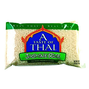 A Taste of Thai Jasmine Rice, 35-Ounce Bags (Pack of 12)