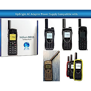 UpBright USB Charging Cable 5V 6V Charger Power Supply Cord Compatible with Iridium Extreme PTT 9575 9505A 9555 Satellite Phone CPKT1101 BPKT0801 Motorola ACTC0701 ACTC0401 ACTC1601 ACTC0901 FW7650/06