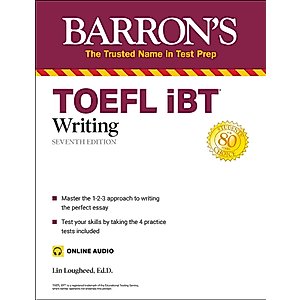 TOEFL iBT Writing (with online audio) (Barron's Test Prep)