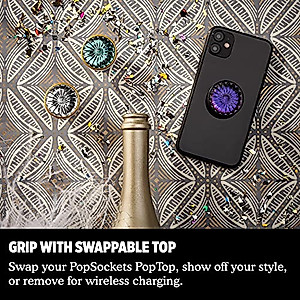 PopSockets Phone Grip with Expanding Kickstand, for Phone - Tidepool Glitter Ombre