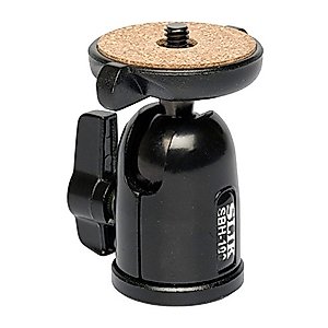 SLIK SBH-100 Medium Compact Ballhead, Supports 2.2 lbs, lbs., Black (618-610)