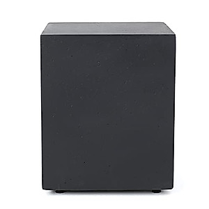 Christopher Knight Home 317343 Burchett Chat Set, Teak + Mixed Brown + Beige + Dark Gray