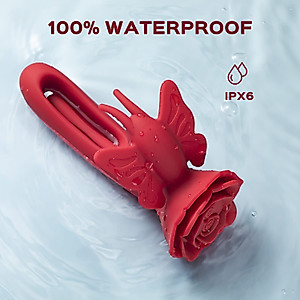 Flapping G Spot Vibrator for Women：‘’Layla‘’ Adult Rabbit Sex Toys with 9 Flapping Modes 4 Tickling Modes Waterproof Clitoralis Stimulator for Clit Nipple Anal Stimulation Rechargeable Adult Sex Toys