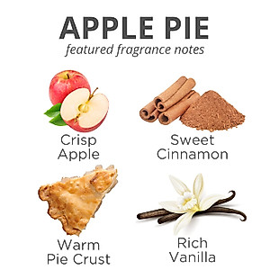 Stillwater Bath and Body™ Apple Pie Scented Candle for Home | Non Toxic Long Lasting Soy Candles | Delicious Scent | One Pint Mason Jar | Hand Made in The USA