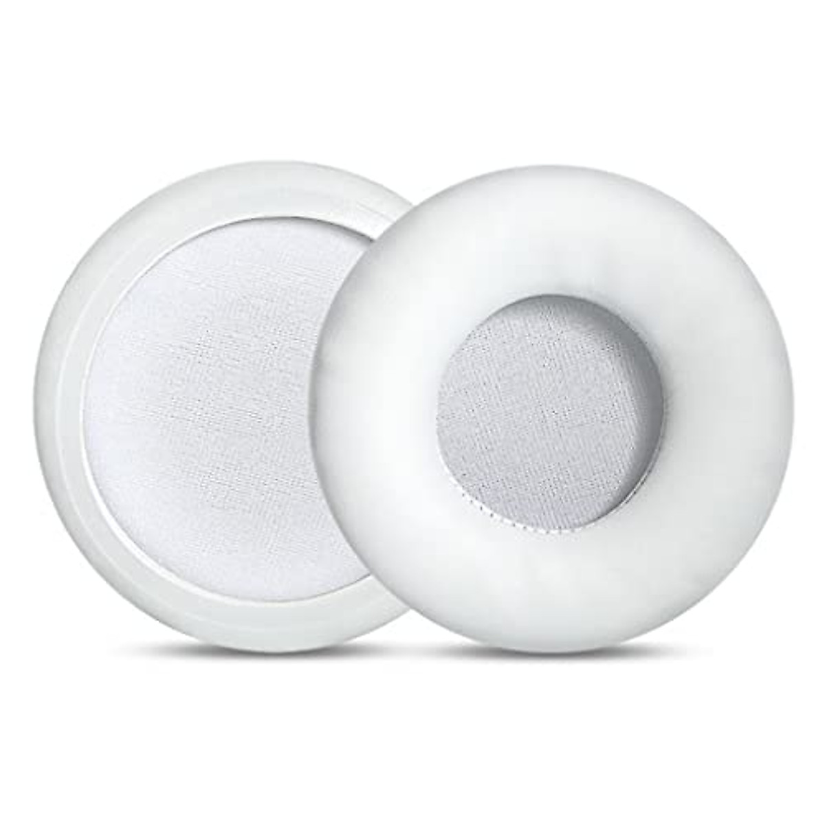 Breathable Ear Pads Pillow Cover 1 Pair Memory Foam Earpads Replacement Black White Compatible with ATH-AR3BT AR3IS gaming earmuffs Replacement headband earmuffs cushion compatible with ATH-AR3BT