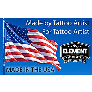 ELEMENT TATTOO SUPPLY - Purple Bold Tip Tattoo Stencil Skin Marker Pen Thin Line Disposable Dot Lines Microblading Body Piercing 5 Markers