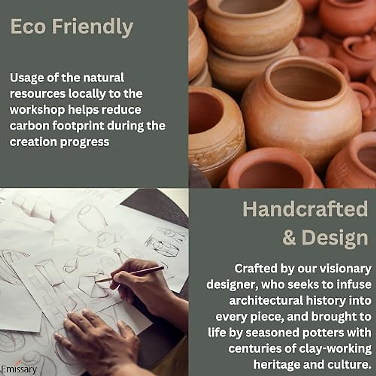 Emissary Metallic Quail, 10" H