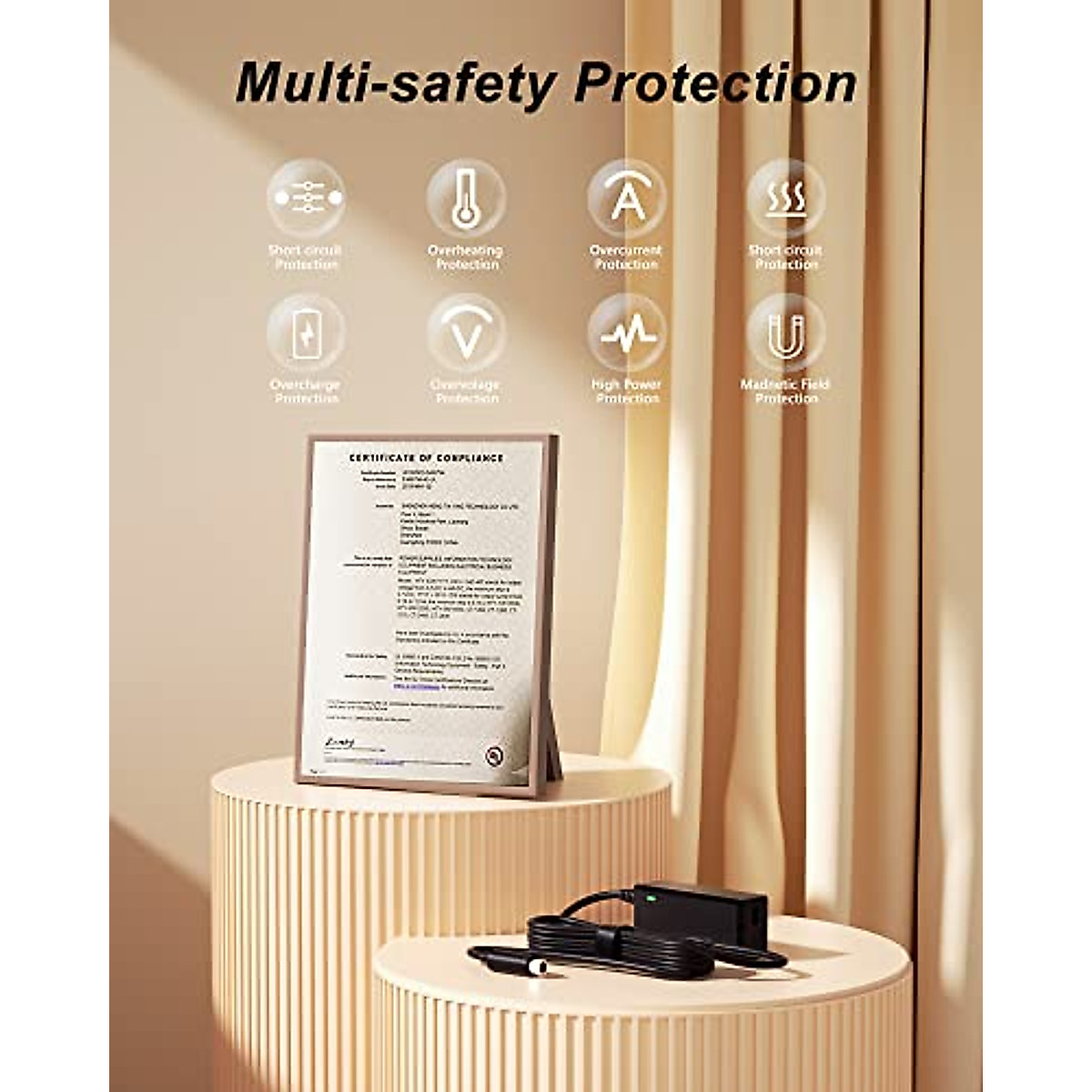 42V 1.7A Replacement for Segway Ninebot Charger for Scooter ES2/ES4/E22/ES1L ES Series KickScooters