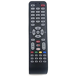 Ueohitsct 06-519W49-C005X Remote Control for TCL/Hyundai/EKT/HKPro/VISIVO/Kalley Smart TV