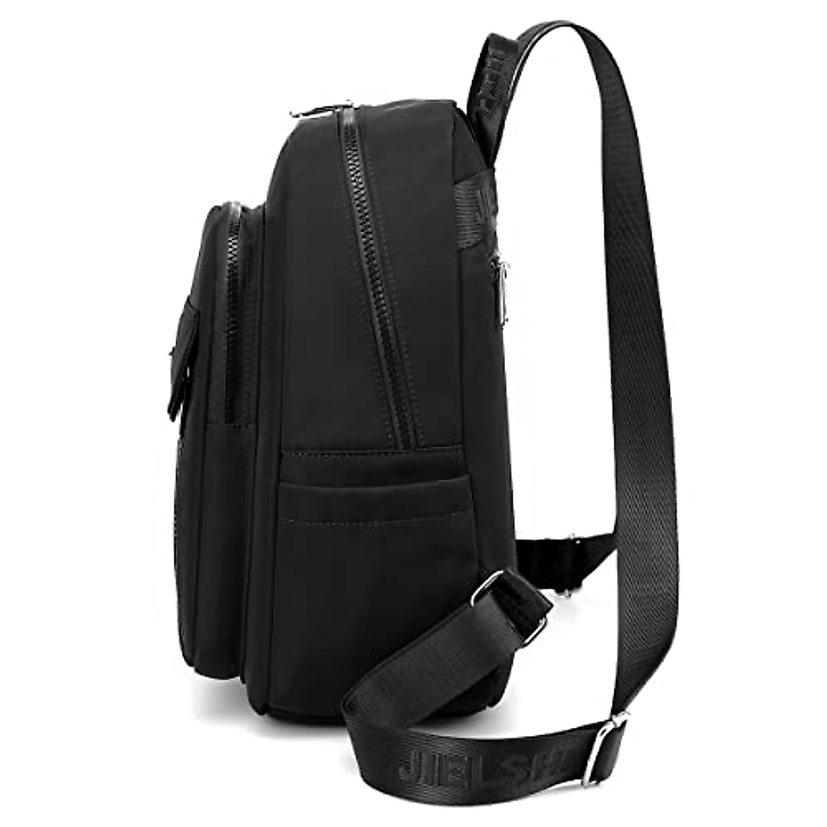 Collsants Small Backpack for Women Girls Teen Mini Nylon Backpack Fashion Backpack Bookbag Daypack（black）