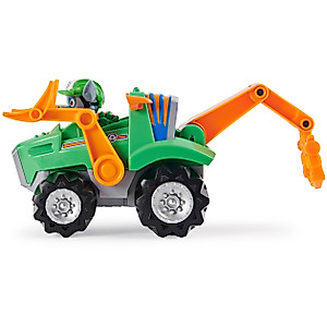 Paw Patrol, Dino Rescue Rocky’s Deluxe Rev Up Vehicle with Mystery Dinosaur Figure
